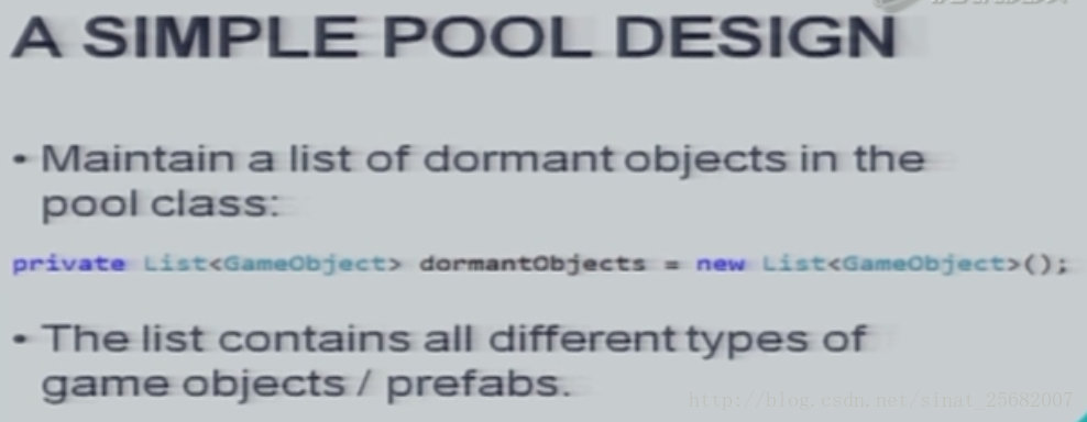 Unity 游戏框架搭建:poolmanager Csdn博客