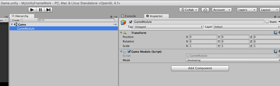 Unity 游戏框架搭建 Mainmanager Csdn博客